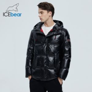 Quality Two Way Zip Ultimate Winter Jacket Ergonomic Warm Mens Down Coat With Knitted for sale