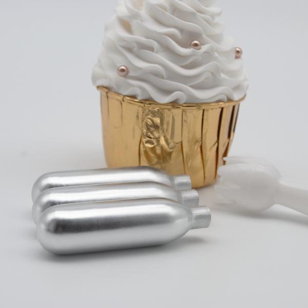 Quality ISO9001 Whipped Cream Charger Bottles 67mm Galvanized Mosa Whippers for sale