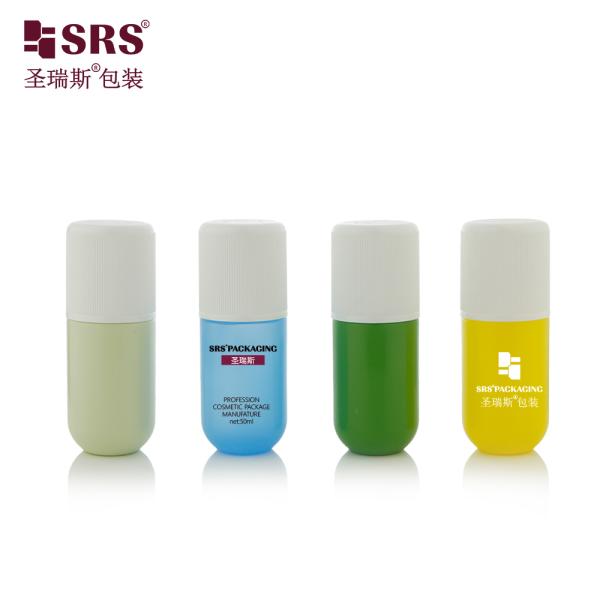 Quality RPPA1-50ml Cylindrical Round Underarm Freshening Roller Bottle Long-Lasting No for sale