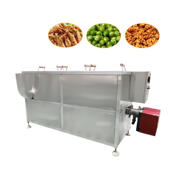 Quality Simple Manual 50kg/H Gas Deep Fryer for sale