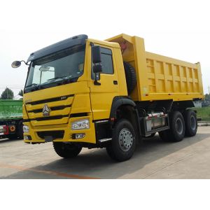 Quality 30 Tons Yellow Tipper 375Hp Sinotruk Howo 8x4 Dump Truck for sale