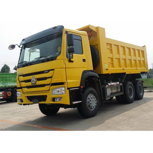 Quality 30 Tons Yellow Tipper 375Hp Sinotruk Howo 8x4 Dump Truck for sale