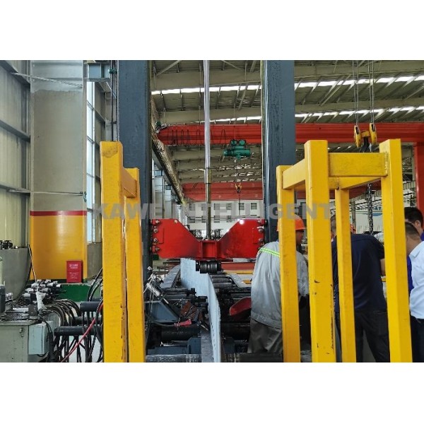 Quality Automatic H Beam Assembling Machine With Mechanical Arm for sale