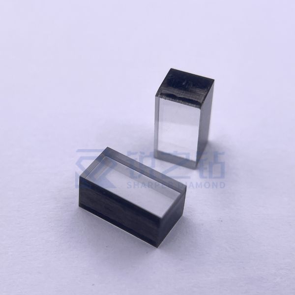 Quality Polished Optical Grade Single Crystal Diamond Cube For Laser Heads Customizable for sale