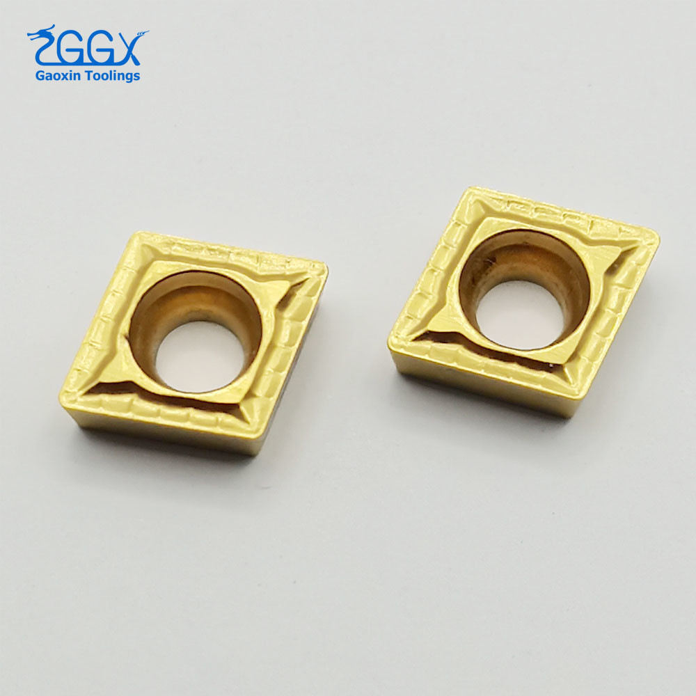 Quality CVD Coating Tungsten Carbide Inserts Lathe Turning CCMT060204 for sale