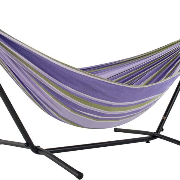 Quality Portable Free Standing Double Hammock With Stand For Outdoor Activity In Qingdao Port for sale