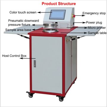 Quality Fully Automatic Fabric Air Permeability Tester , No Discoloration And No for sale
