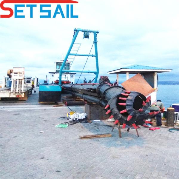 Quality Cummins 160kw Main Engine Power Cutter Suction Dredger with Pump Estimated for sale