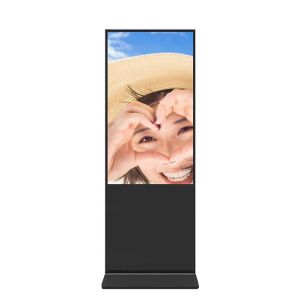 Quality 49 Inch 4k Floor Standing LCD Digital Signage For Indoor Advertising for sale