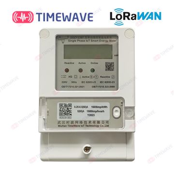 Quality LoRaWAN Single Phase Energy Meter Flame Retardant Advanced Smart Power for sale