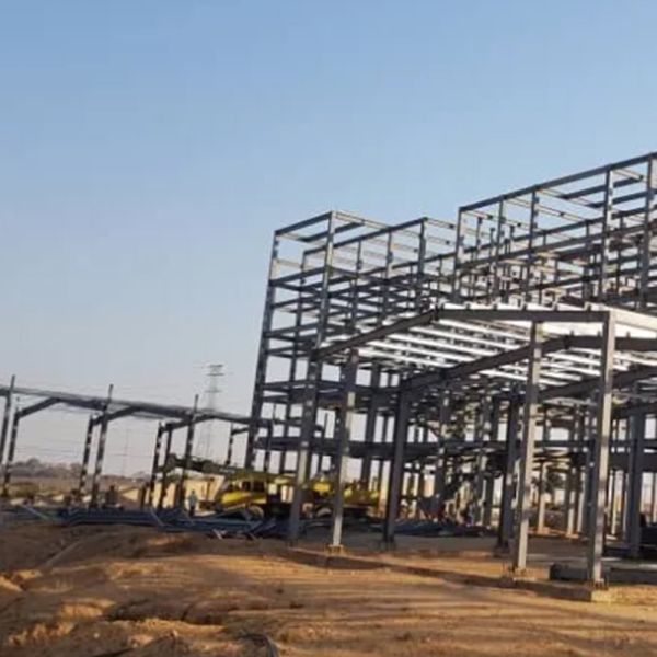 Quality 1000sqm Prefabricated Steel Structure Warehouse High Strength Large Metal Buildings for sale