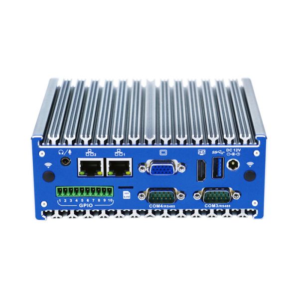 Quality X86 Intel Celeron J1900 Dual LAN 2 RS485 Embedded Mini Pc For Kiosk for sale