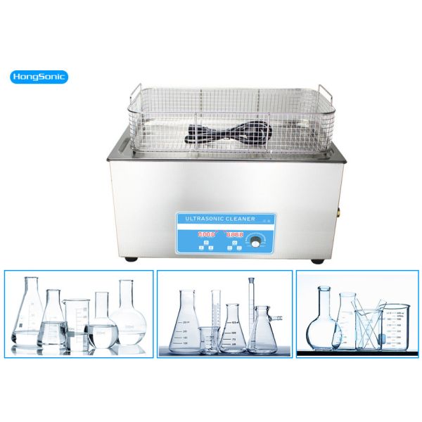 Quality CE Ultrasonic Lab Equipment Cleaner Ultrasonic Cleaner 10L With Power Adjustable for sale