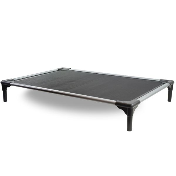 Quality 100cm Steel Framed Elevated Dog Bed 16cm Outdoor Cooling for sale