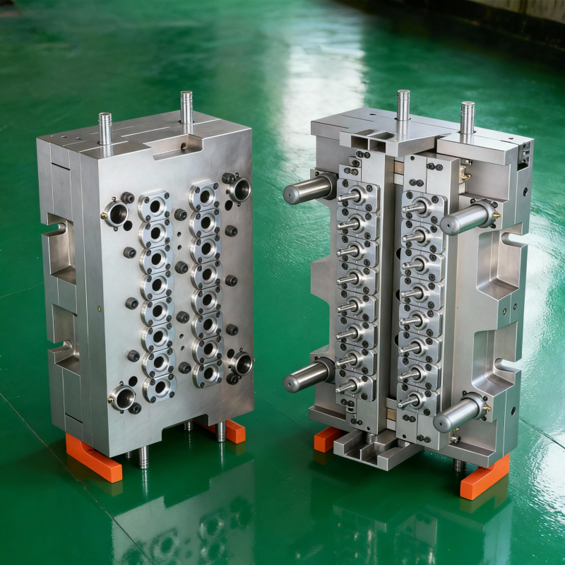 Quality 16 Cavity Plastic Injection Mold Silicone Dust Protective Injection Plastic for sale