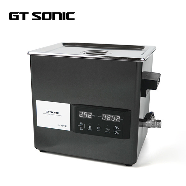 Quality SUS304 Detachable Digital Ultrasonic Cleaner Titanium Black Mirror 200W for sale