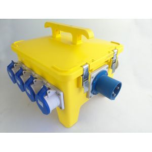 Quality Durable Stage Lighting Power Distribution , 200A / 400A Construction Spider Box for sale