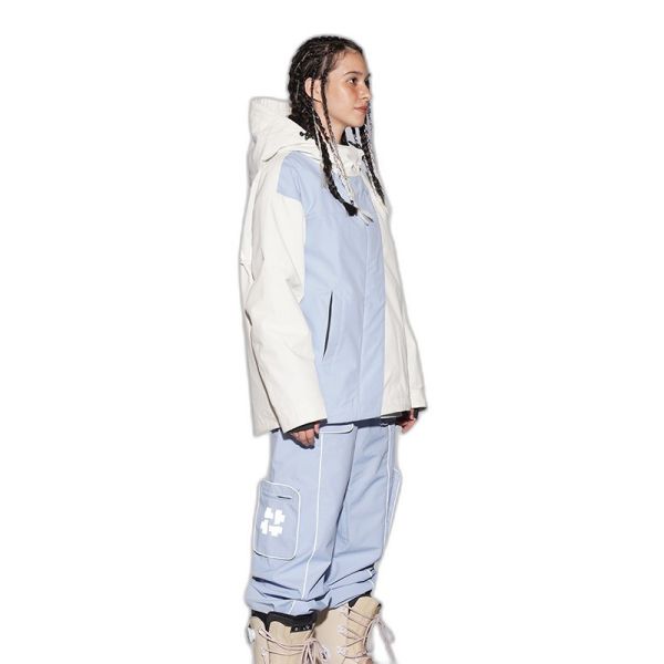 Quality 2024 Moodlab Windproof Ski Pants Thickened Reflective and Warm for Winter Activities for sale