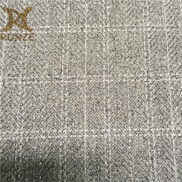 Quality Flexible Herringbone Polyester Twill Fabric 200gsm Plain Dyed for sale