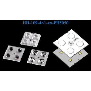 Quality 50×50mm Dimensions 4pcs 5050LEDs Multiple Beam Angles Low Glare Street&Flood for sale
