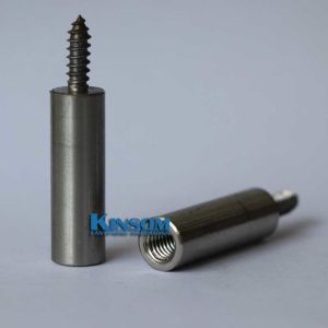 Quality Stainless steel double head bolts with self tapping and machine inner thread for sale