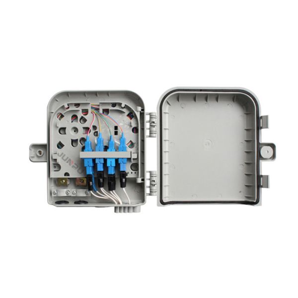 Quality 8 Port Wall Mounted Fiber Optic Distribution Box , Optical Termination Box for sale