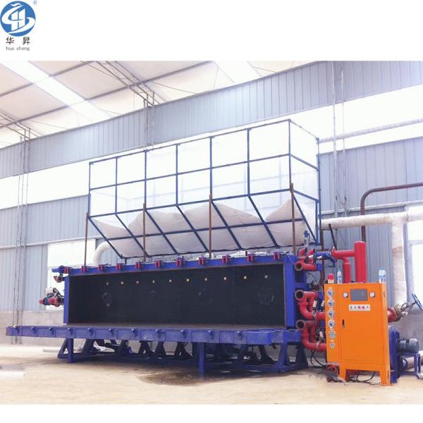 Quality Omron PLC Automatic EPS Expandable Polystyrene Foam Vacuum Forming Block Moulding Machine for sale