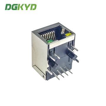 Quality Ethernet Cable RJ45 Jack Single Port With Internal Filter W/O EMI Fingers for sale