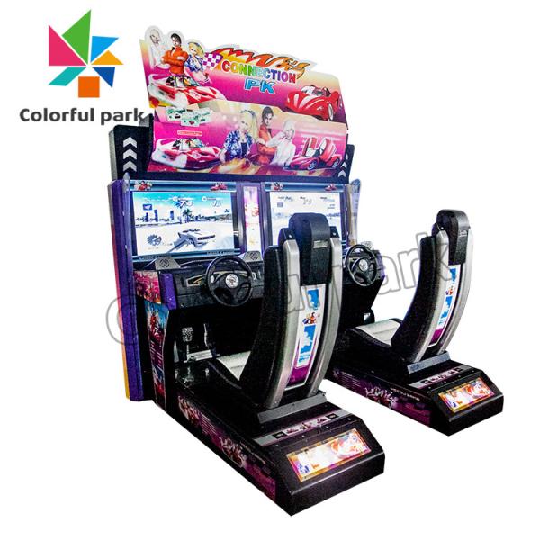 Quality Video Arcade Car Simulator Surpasses Kids Coin Operated Racing Game Console for sale