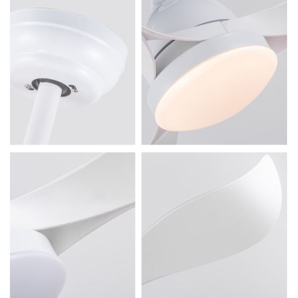 Quality 42 Inch Bathroom Ceiling Fan With Light And ABS Blades for sale
