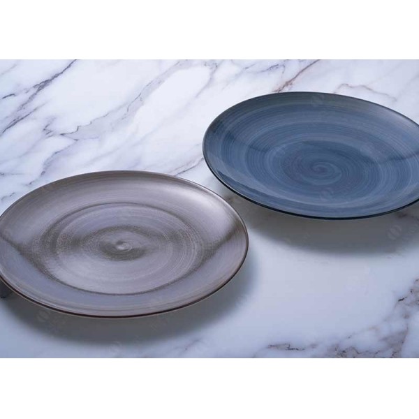 Quality Hand Painted irregular Ceramic Dinner Sets 16Pc For Wedding Party for sale