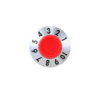 Quality Supplier Audio Metal Aluminum Potentiometer Knob With Customized Markings for sale