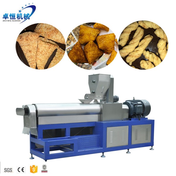Quality CE Certified 40kg/h Capacity Automatic Corn Chips Frying Machine for Snack for sale
