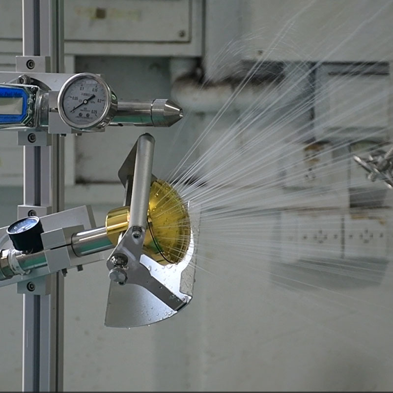 Spray Nozzle showing detailed hole pattern and construction