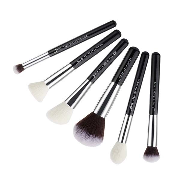 Quality Handmade Full Face Brush Set high density bristle Cosmetic Brush Set for sale