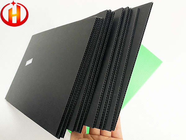 Quality Flat ESD Corrugated Plastic Panels 300gsm Water Resistant Reusable for sale