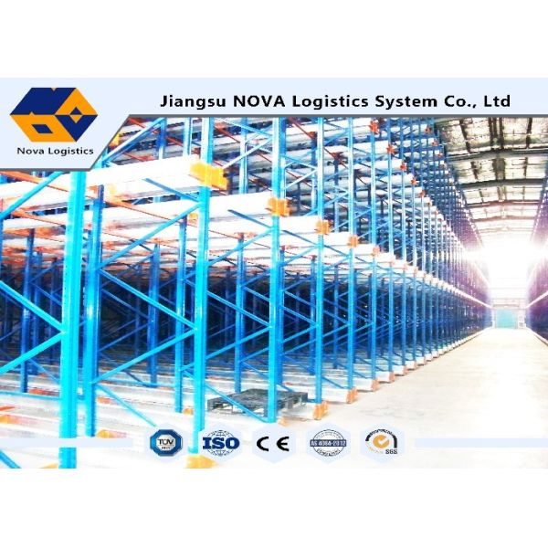Quality Q235 Steel Pallet Racks Radio Shuttle Racking Optimizing Space Networking for sale