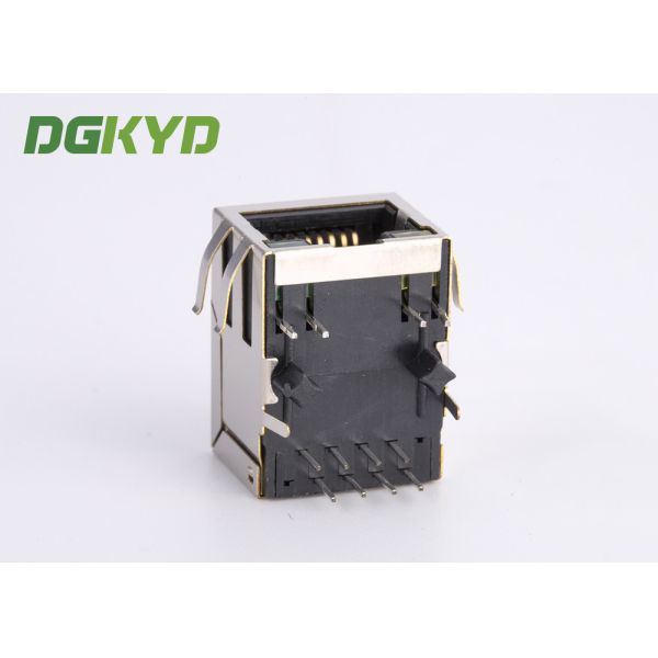 Quality Net Bridge RJ45 Connector With Lan Filter 10 / 100 Base Side Entry Factory for sale
