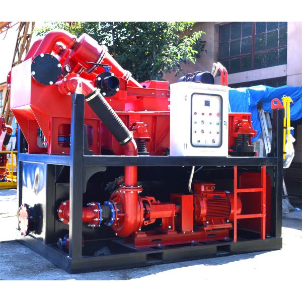 Quality Get Cleaned Mud and Dry Solid Wastes Transport without Water Leaking with Mud Recycling System DN300*2 for sale