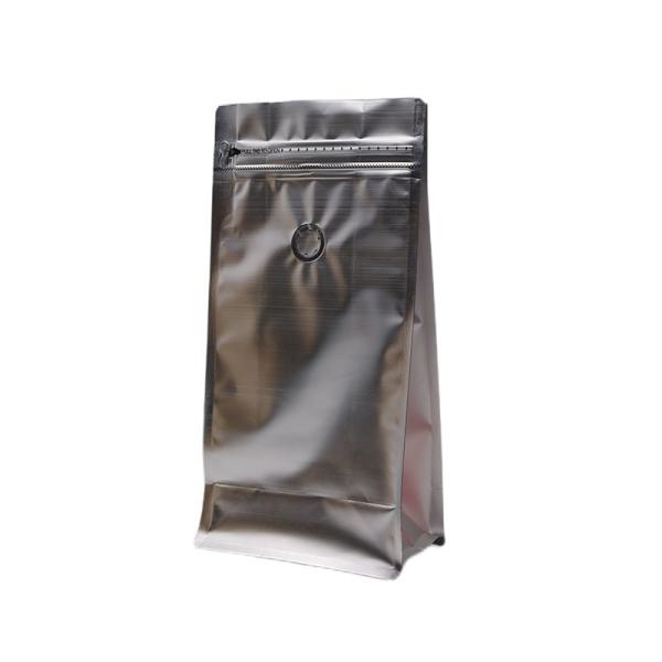 Quality Zipper Coffee Tea Packaging Matt Stand Up Pouch for sale