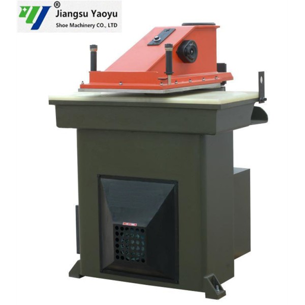 Quality Shoe Sole Hydraulic Swing Arm Cutting Machine Digital Micro - Adjusting Device for sale
