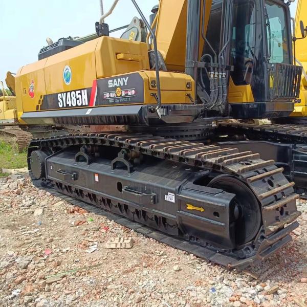 Quality 48 Ton SANY SY485H Used Excavator Digger with Original Hydraulic Pump and for sale