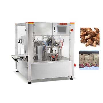 Quality Work Station 8 Rotary Vacuum Premade Pouch Packing Machine for sale