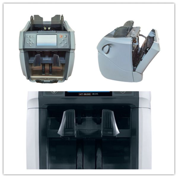 Quality RUB KZT MXN CLP Dollar Bill Counting Machine banknote sorter for sale