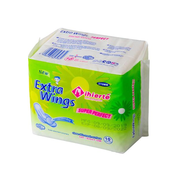 Quality Natural Women Sanitary Napkin Customized Lady Soft Touch Sanitary Pads for sale