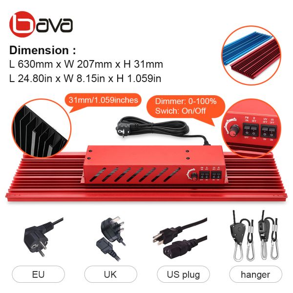 Quality IP20 Waterproof UVA UVC SAMSUNG LM301B 240W Indoor Horticulture Lighting for sale