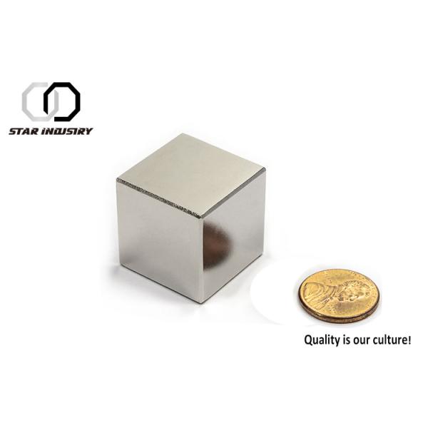 Quality Powerful Rare Earth Magnets , N42 Rare Earth Block Magnets 25 x 25 x 25mm for sale