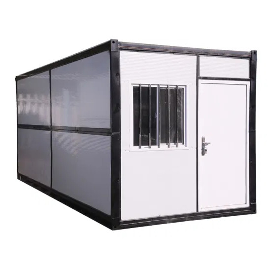 Quality Fire Resistant Fold Up Container Homes Compact For Construction Site for sale