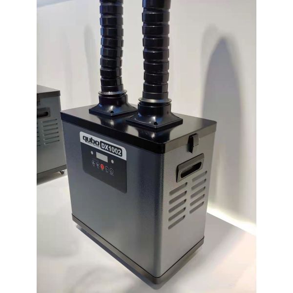 Quality Lightweight 200W Solder Fume Extractor With Double Suction Arms for sale