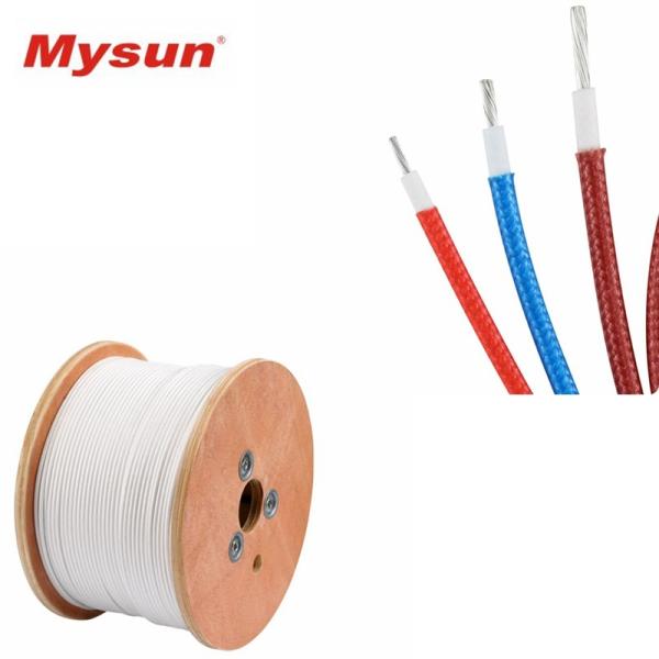 Quality High Resistance Fiberglass Braided Wire AWM 3123 Microwave Oven Application for sale